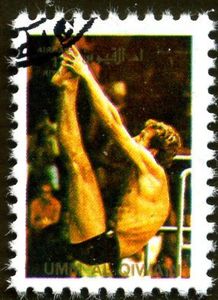 Stamp: Diving (Umm al-Qiwain(Summer Olympic Games, Munich (III), small ...