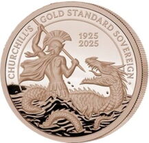 Coin: ⅛ Sovereign (St George and the Dragon) (Tristan da Cunha(2025 ...