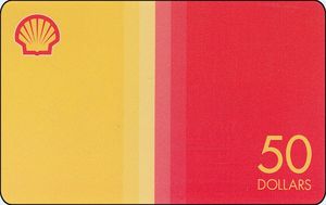 Gift Card: Shell Logo (Shell, Canada(Shell) Col:CA-She-001-050a
