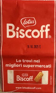 Food Label: Lotus Biscoff (Lotus Bakeries België NV, BelgiumCol:BE-CFT ...