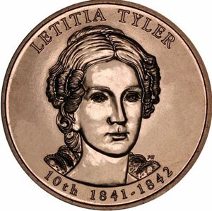 დეკორაცია: Letitia Tyler (ამერიკის შეერთებული შტატები(First Spouse ...