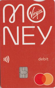 Bank Card: Money Virgin (Clydesdale Bank, United Kingdom of Great ...