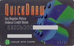 Bank Card: Quick Draw (Los Angeles Police Federal Credit Union (LAPFCU ...