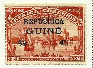 แสตมป์: Vasco da Gama - on Africa stamp (ปอร์ตูกีส กีนี(Portuguese ...