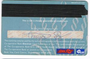 Bank Card: The Cooperative Bank (The Cooperative Bank, United Kingdom ...