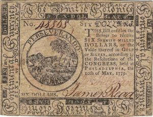 Billete de Banco: 6 Dollars (Estados Unidos de América(Specialized ...