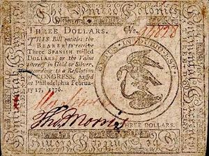 Banknote: 3 Dollars (United States of America(Specialized Issues ...