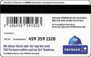 Functional Card: Edeka Privat (Bitter) (Payback, Germany, Federal ...