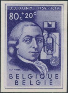 Stamp: Belgian Scientists: Jean-Jacques Dony (1759-1819) (Belgium ...