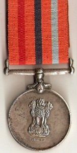 Décoration: Raksha Medal (Inde, République(Indian Armed Forces Medals ...