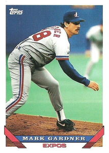 Sports Card: #314 Mark Gardner (1993) (Baseball, North America(1993 Topps) Col:BS-CO-NA-015296 🃏
