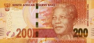 Banknote: 200 Rand (South Africa(2013-2016 ND "Nelson Mandela" With ...
