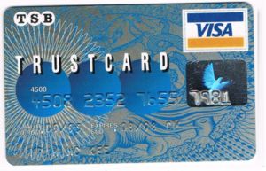 Bank Card: Trustcard (TSB Bank, United Kingdom of Great Britain ...