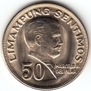 Coin: 50 Sentimos (Philippines(1946~Today - Republic of the Philippines ...
