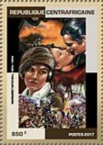 Stamp: The 100th Anniversary of Pulitzer Prize (Central African ...