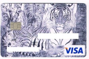 Bank Card: Tiger (SEB Pank, EstoniaCol:EE-VI-0068.01