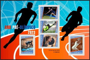 Stamp: Pre-Olympic Year 2023 (Guinea-Bissau(Olympic Games (2023.1)) Col ...