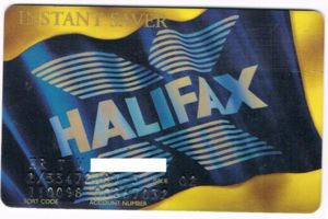 Bank Card: Flag (Halifax, United Kingdom of Great Britain & Northern ...