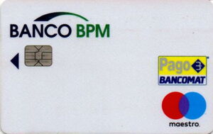 Bank Card: Banco BPM - Maestro (Banca Popolare di Milano, ItalyCol:IT ...
