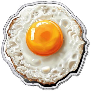 Coin: 500 CFA Francs (Fried egg) (Cameroon(Numismatic Product - Food ...