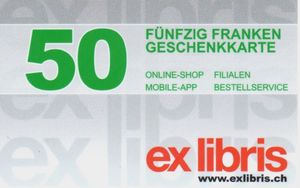 Geschenkkarte: Logo Ex Libris (Ex Libris, Schweiz(Ex Libris) Col:CH-Ex ...