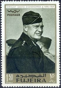 Stamp: As General (Fujairah (Fujeira)(Dwight D. Eisenhower) Mi:FU 368A ...