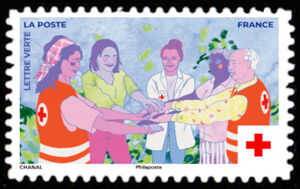 Stamp: Red Cross of France (France(Red Cross (2025)) Col:FR 2025.04.28 ...