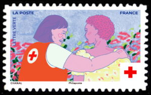 Stamp: Red Cross of France (France(Red Cross (2025)) Col:FR 2025.04.28 ...