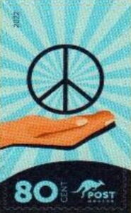 Stamp: Peace Sign (Germany, Modern Private Post Offices(Post Modern ...