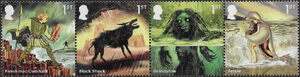 Stamp: Myths and Legends of the United Kingdom (United Kingdom of Great ...