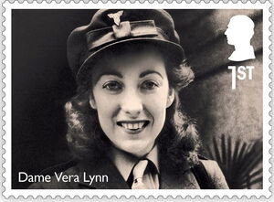 Stamp: Dame Vera Lynn, Singer (United Kingdom of Great Britain ...