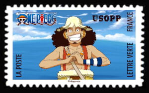 Stamp: Usoff (France(The Universe of One Piece (2025)) Col:FR 2025.05. ...