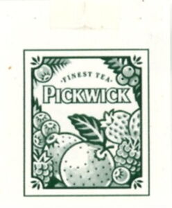 Thee label: Divers fruit on label (Pickwick, Nederland(Finest Tea) Col ...