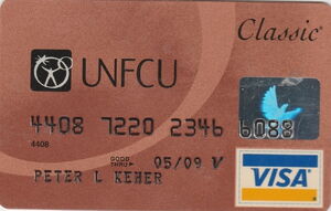 Bank Card: Visa Classic (United Nations Federal Credit Union, United ...