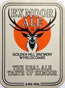 Posavasos de Cerveza: Exmoor Ale / Exmoor Gold (Exmoor Ales (Golden ...