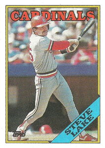 Sports Card: #208 Steve Lake (1988) (Baseball, United States of America ...