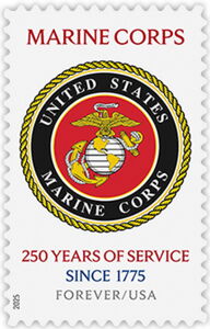 Stamp: Seal of the US Marine Corps (United States of America(United ...