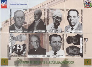 Stamp: Academy of Sciences of Dominican Republic (Dominican Republic ...