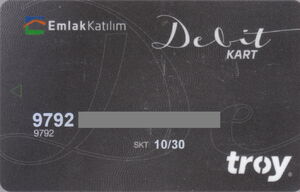 Bank Card: Emlak Katılım - Debit KART (Türkiye Emlak Katılım Bankası A ...