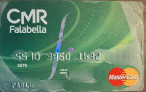 Bank Card: CMR Falabella (CMR Falabella S.A., ArgentinaCol:AR-MC-0139 💳