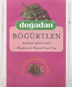 Tea Bag: Böğürtlen Karişik Meyve Çayi, flap, ® in logo, 67x55 (doğadan ...
