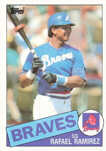 Sports Card: #647 Rafael Ramirez (1985) (Baseball, North America(1985 ...