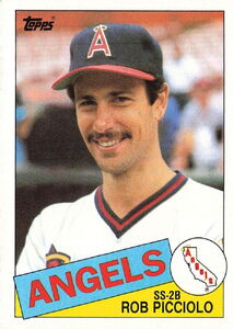 Sports Card: #756 Rob Picciolo (1985) (Baseball, North America(1985 ...