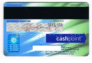 Bank Card: Debit Card (Lloyds TSB, United Kingdom of Great Britain ...
