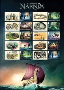 Stamp: The Chronicles of Narnia, by CS Lewis Collector Sheet (United ...