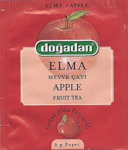 Tea Bag: Elma Meyve Çayi, ® in logo, fs 2 g, bs 3-5 dk. (doğadan ...