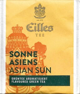 Tea Bag: Sonne Asiens/ Asian Sun (Eilles, Germany, Federal Republic ...