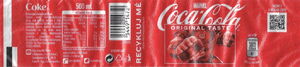 Etiqueta de bebida: Coca-Cola - Juggernaut (Coca-Cola HBC Česko a ...