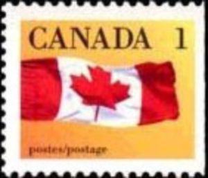 Stamp: The Canadian Flag (Canada) (Definitives 1989-2005: Canadian Flag ...