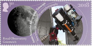 Stamp: Annie Maunder Astrographic Telescope (United Kingdom of Great ...